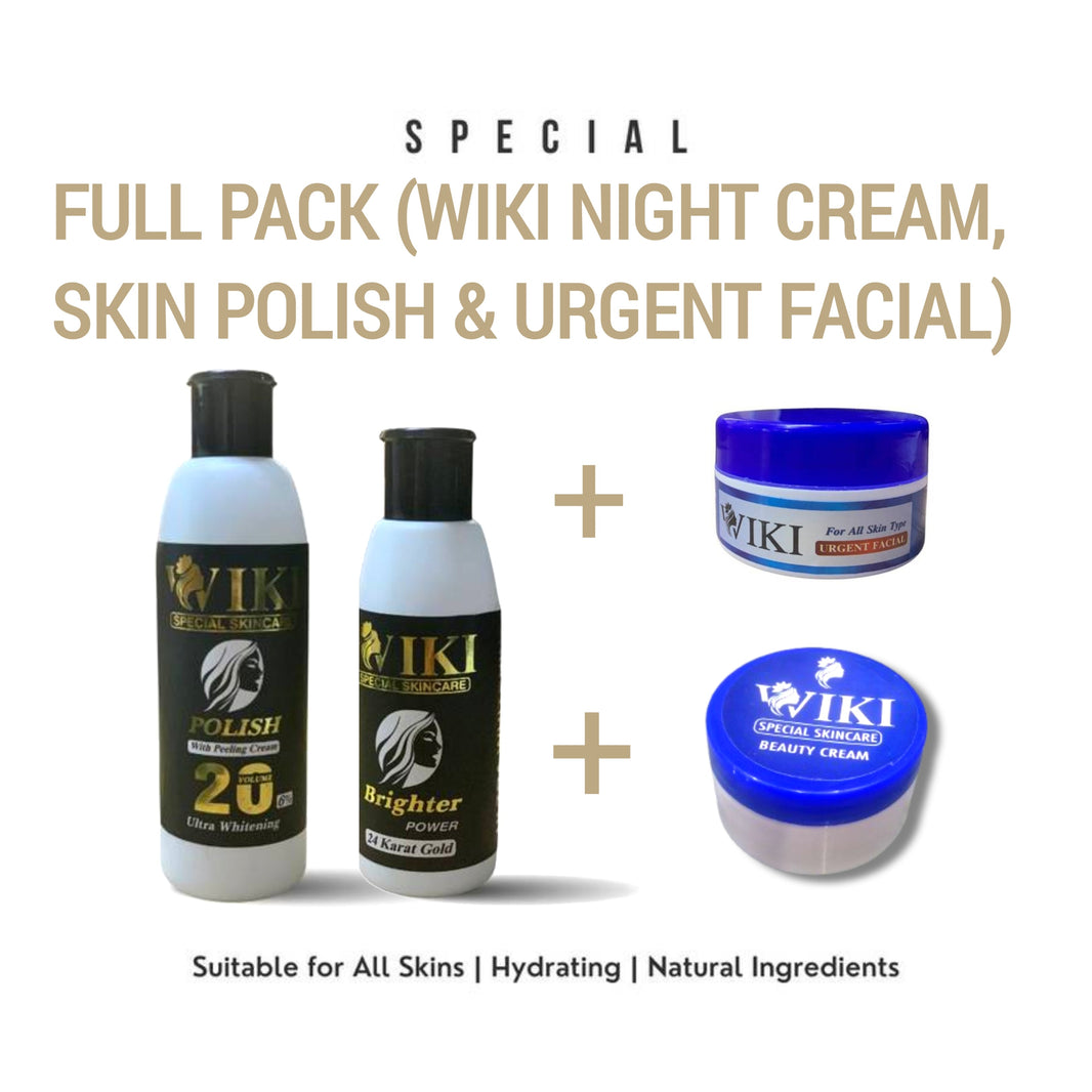 Wiki Special – Buy Skin Polish, Whitening Cream & Facial Kits